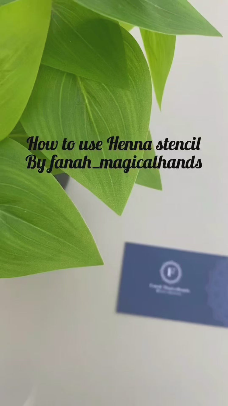 Fanah Henna Stencils | Best Henna stencils – Fanahstencils